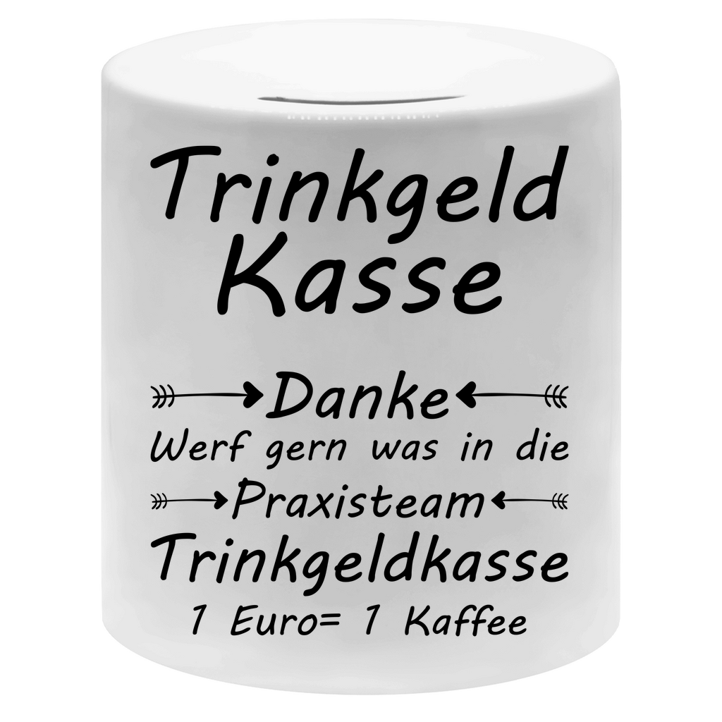 Praxisteam Spardose | Kaffeekasse – Tassenprint24